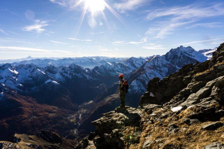 Hiking in November -Treks in the Italian Alps -Trekking Alps
