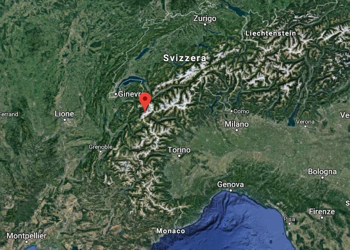 Mont Blanc Mountain Hiking Area - Trekking Alps - Italian Alps